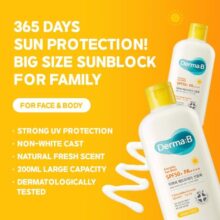 [Derma: B] Everyday Sun Block SPF50+ PA++++ 200ml | K-Beauty Kenya